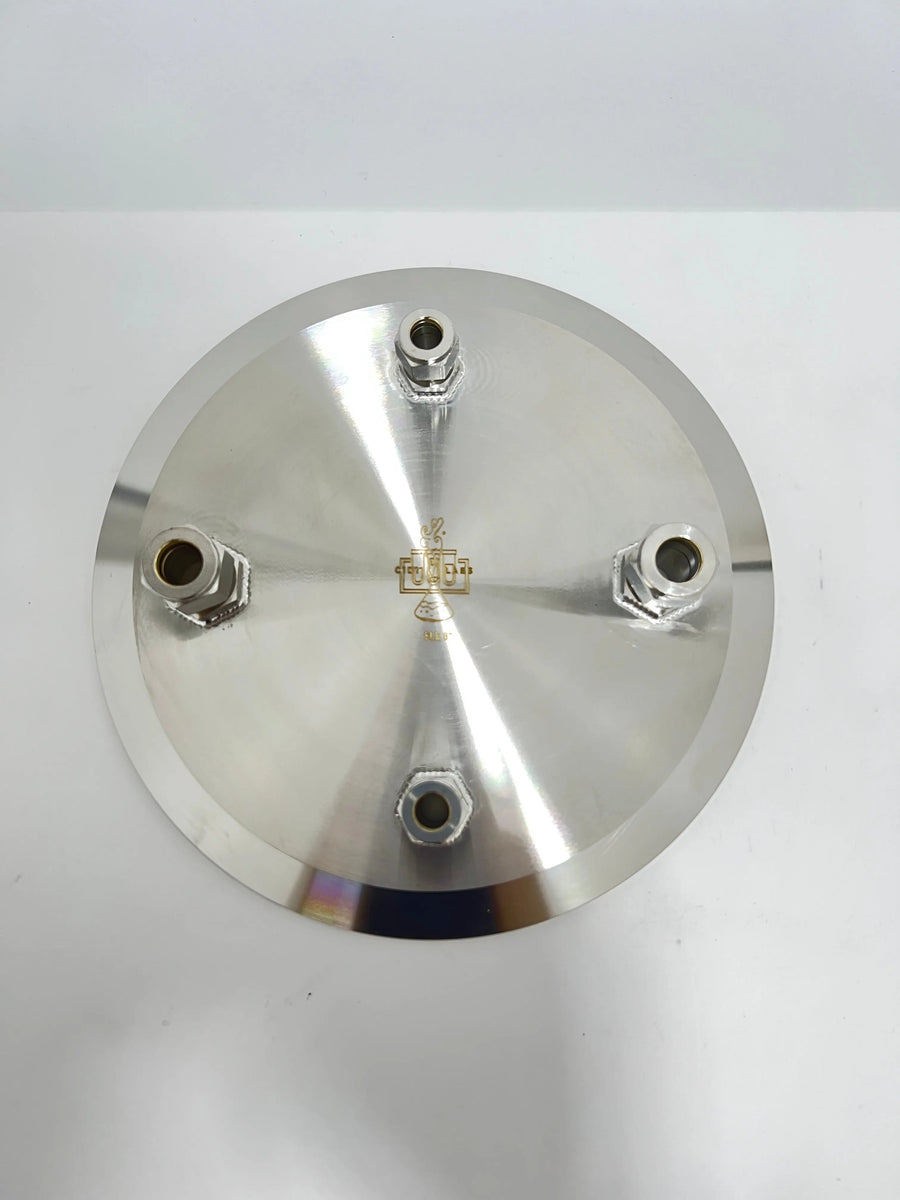 8" Tri-Clamp Compression Lid – Butane Extraction Equipment