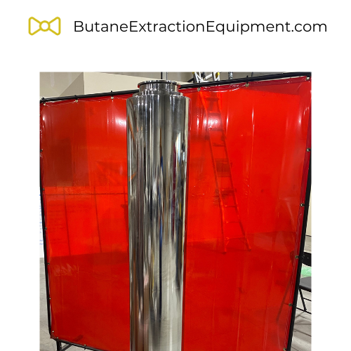 6" Dry Ice Material Columns – Butane Extraction Equipment