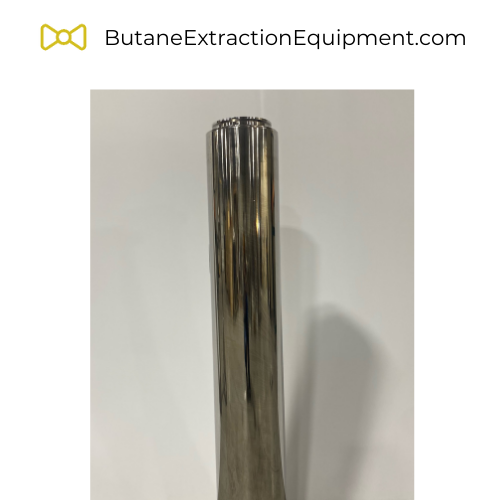 6" ASME Single Jacketed Material Columns – Butane Extraction Equipment