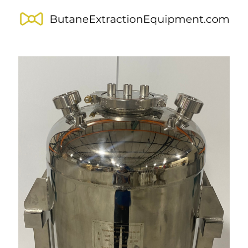 ASME 100L Solvent Tank – Butane Extraction Equipment