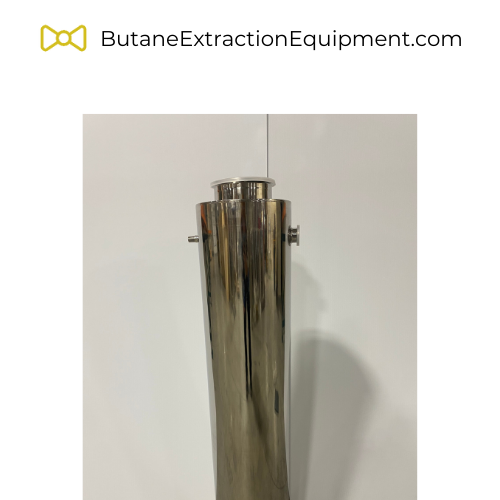 ASME 6" Double Jacketed Material Columns – Butane Extraction Equipment