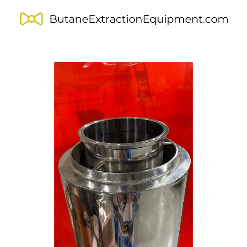 6" Dry Ice Material Columns – Butane Extraction Equipment